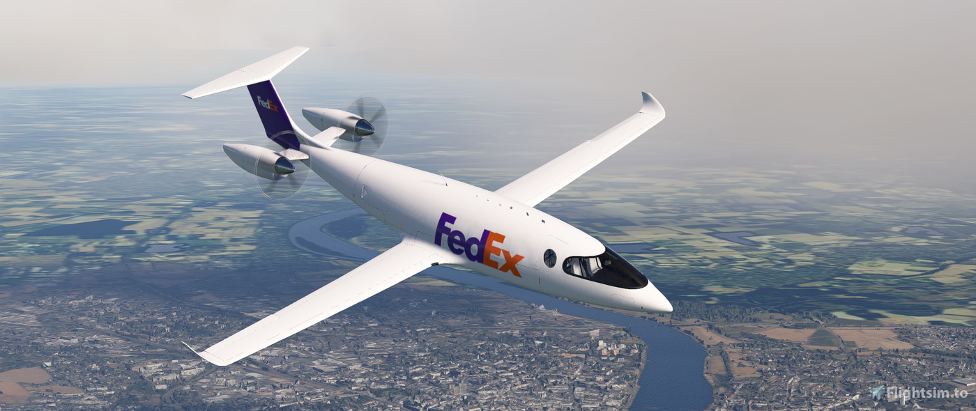 Livery REPLACEMENT LivToAir Eviation Alice Cargo FedEx [Work in ...