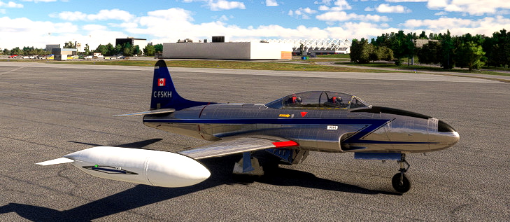 Livery T-33 Canadian National Research Council (NRC) for Microsoft ...