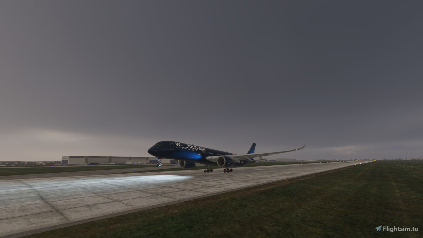 Livrée World Air pour notre A350-900 immatriculer C-MGJA for Microsoft ...