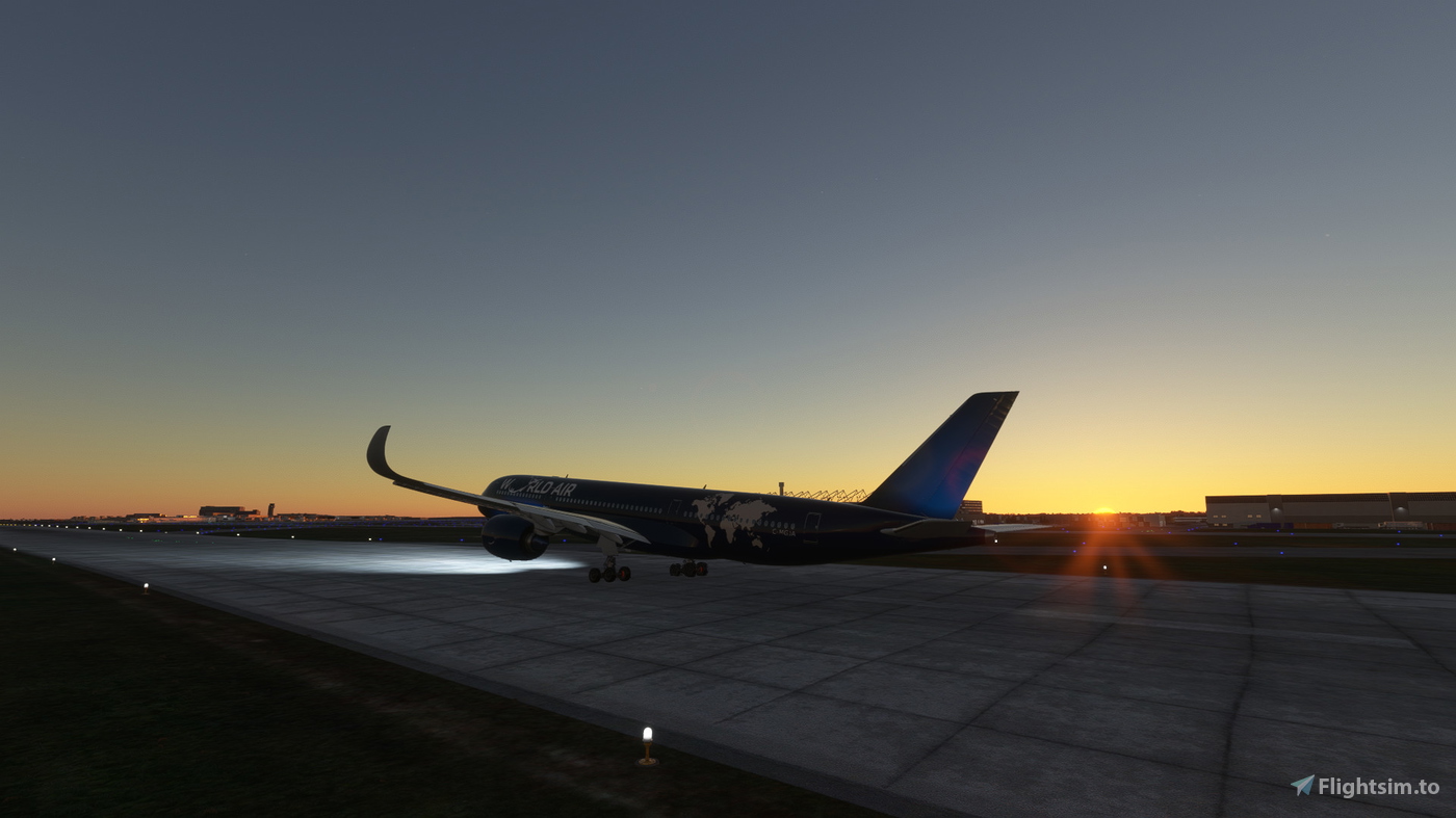 Livrée World Air pour notre A350-900 immatriculer C-MGJA for Microsoft ...