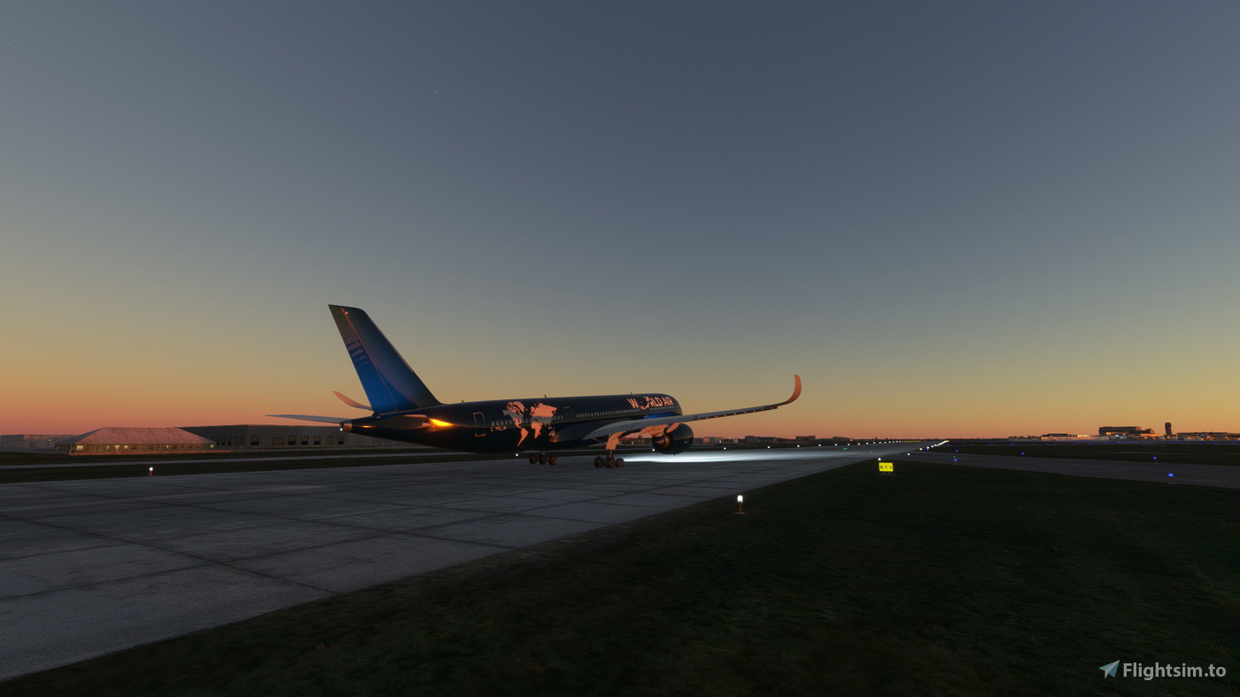 Livrée World Air pour notre A350-900 immatriculer C-MGJA for Microsoft ...