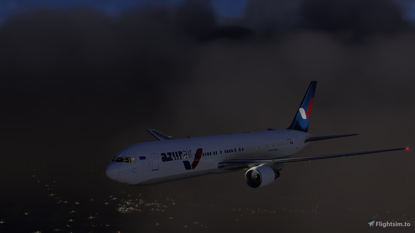 Livery Azur Air for CS767-300ER RA-73030 para Microsoft Flight ...