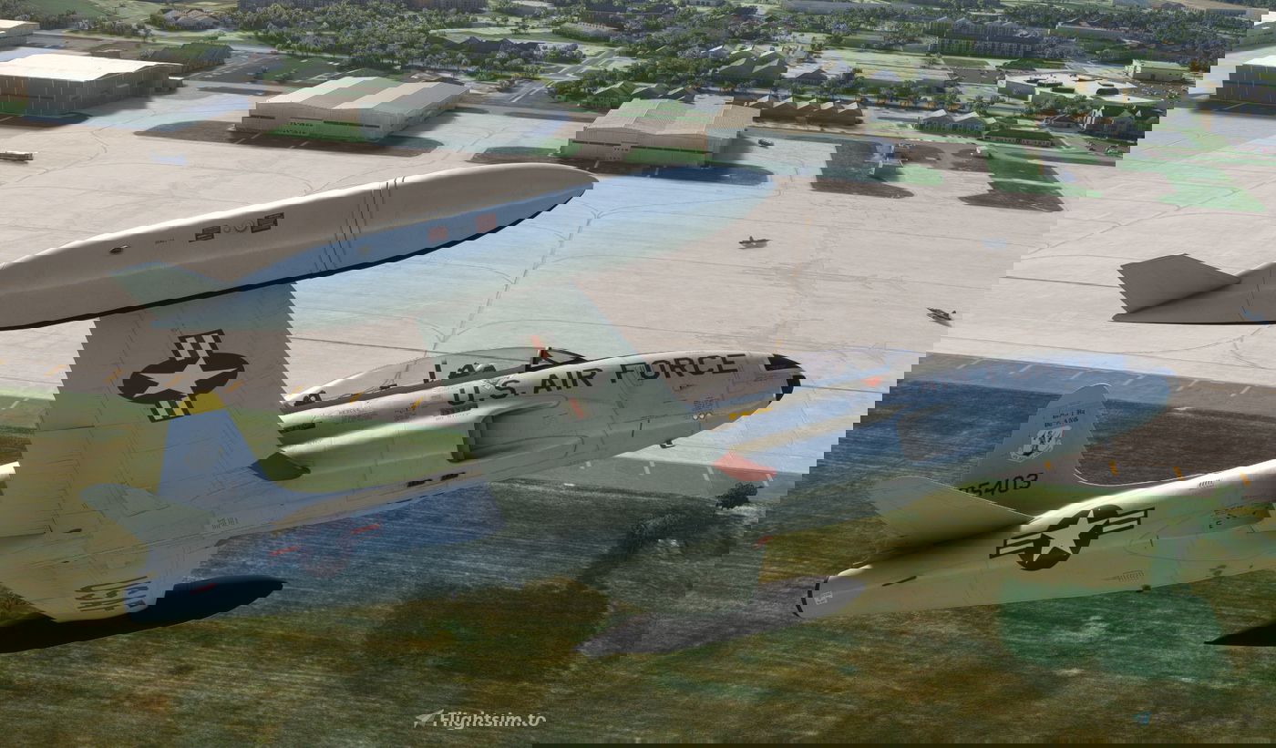 Lockheed T-33A, 113th TFW, DC Air National Guard for Microsoft Flight ...