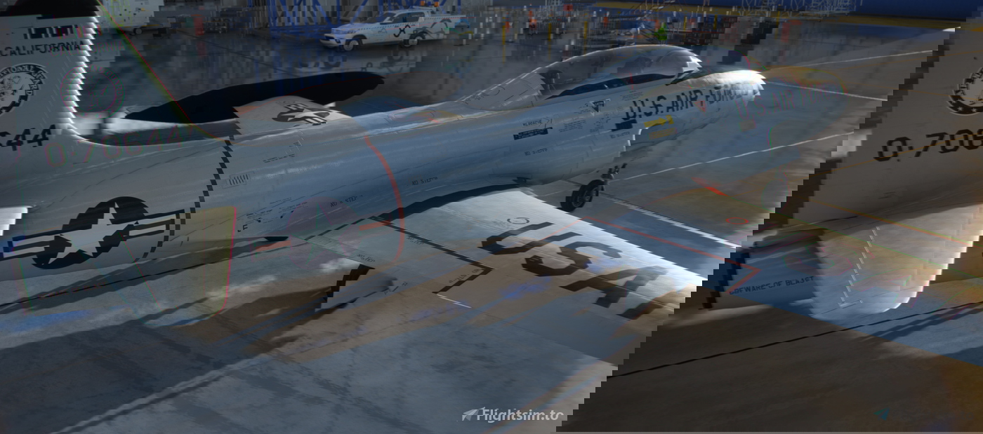 Lockheed T-33A, 194th FIW, California ANG for Microsoft Flight ...