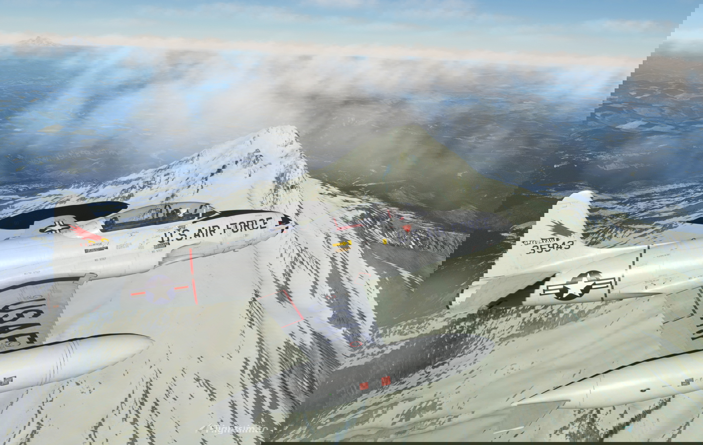 Lockheed T-33A, 53-5943, 142nd FIW, Oregon Air National Guard for ...