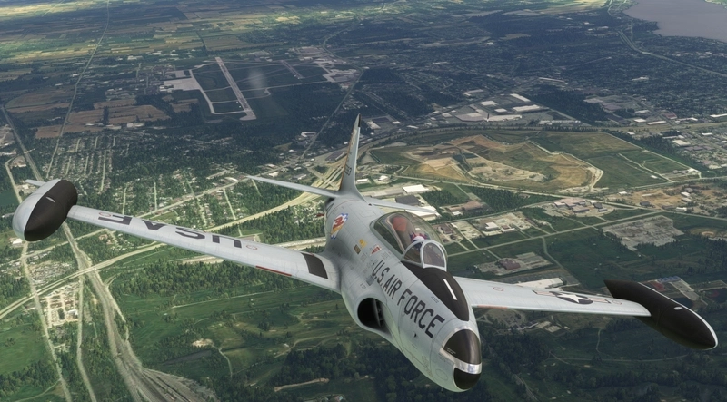 Lockheed T-33A, MSFS2024, New York Air National Guard for Microsoft ...