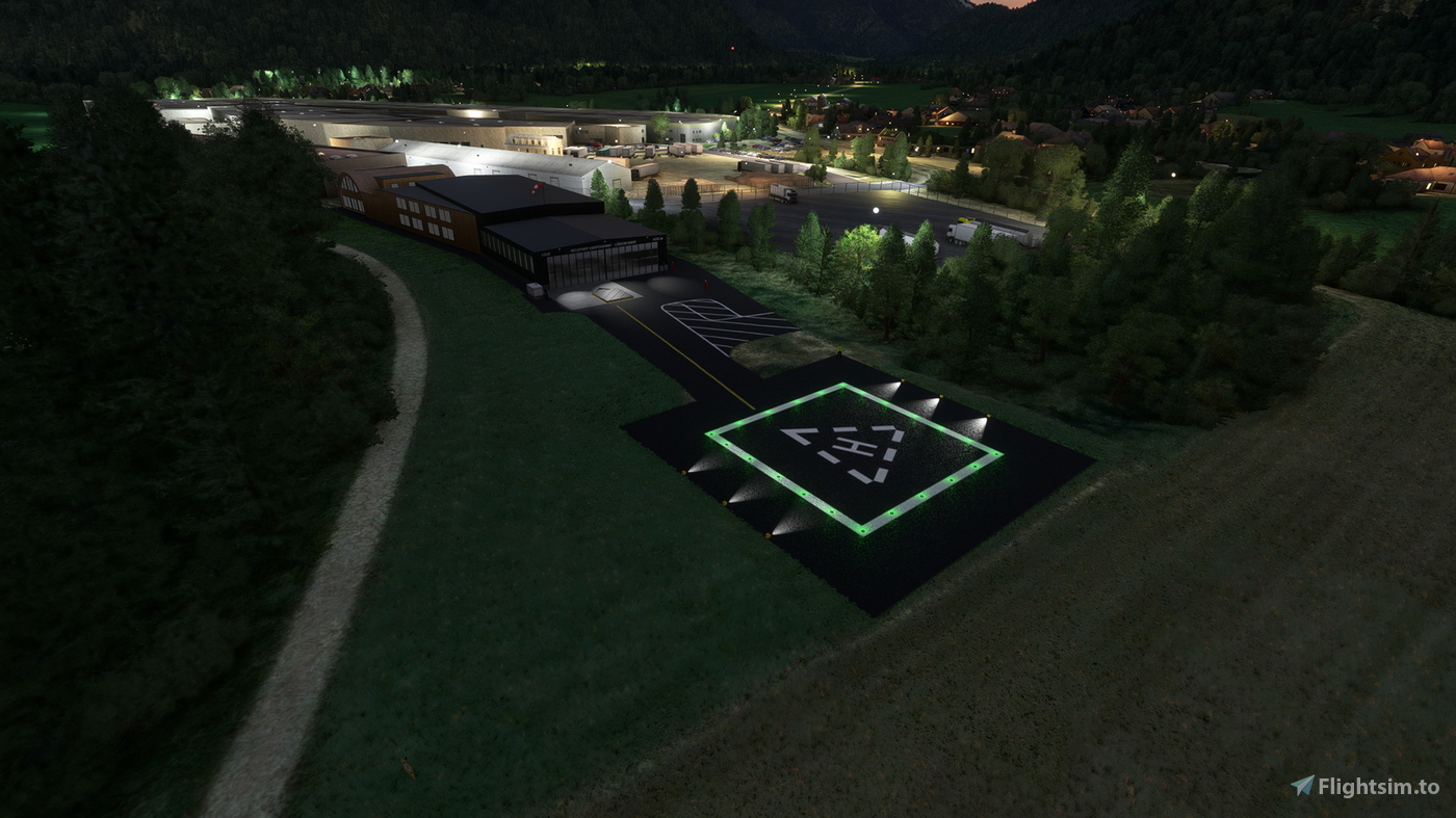 LOJE - Heliport Erpfendorf for Microsoft Flight Simulator | MSFS