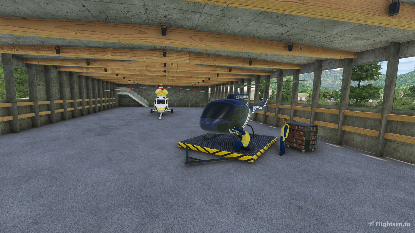 LOJE - Heliport Erpfendorf for Microsoft Flight Simulator | MSFS