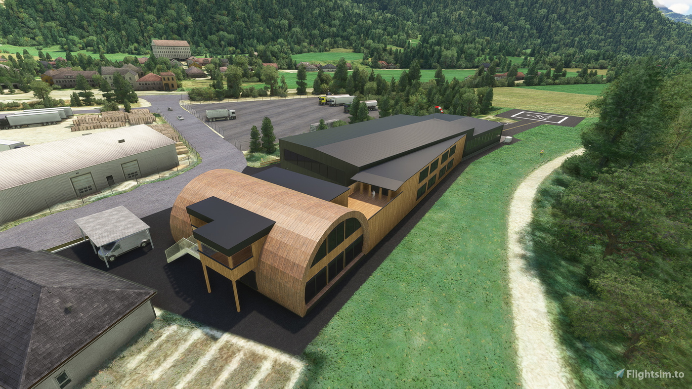 LOJE - Heliport Erpfendorf for Microsoft Flight Simulator | MSFS