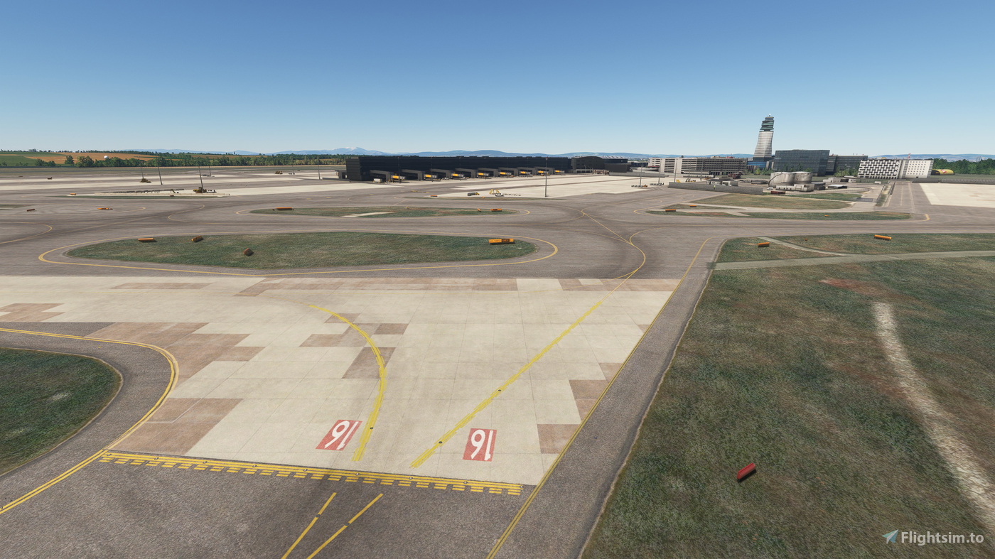 LOWW Layout Enhancement for Microsoft Flight Simulator | MSFS