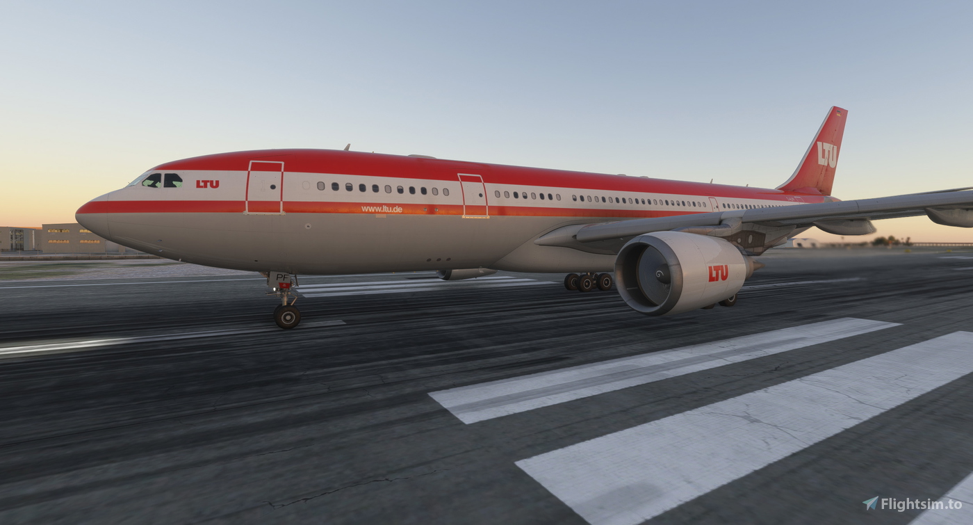 LTU | D-ALPF (Retro) and D-ALPC (red belly) Pack | inibuilds A330-200 ...
