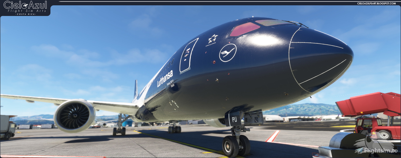 Lufthansa | D-ABPU | Bravo Airspace Boeing 787-9 [8K] for Microsoft ...