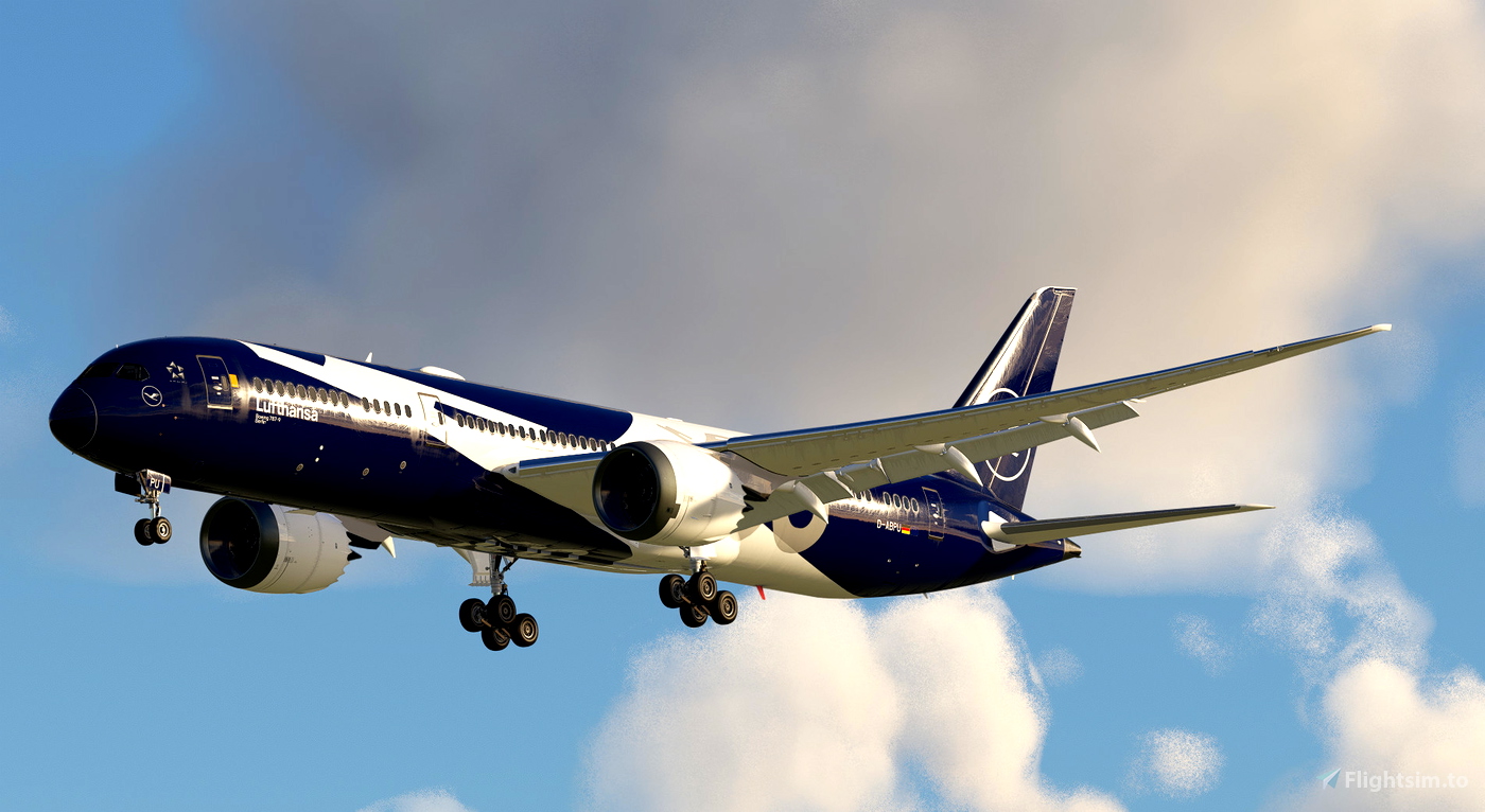 Threads - Lufthansa 100 Years Livery [D-ABPU] B787-9 RR | 8k & 4k para ...