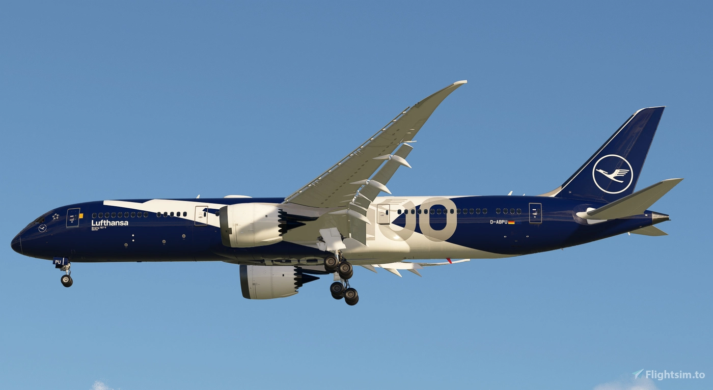 Lufthansa 100 Years Livery [D-ABPU] B787-9 RR | 8k & 4k a oldalon ...