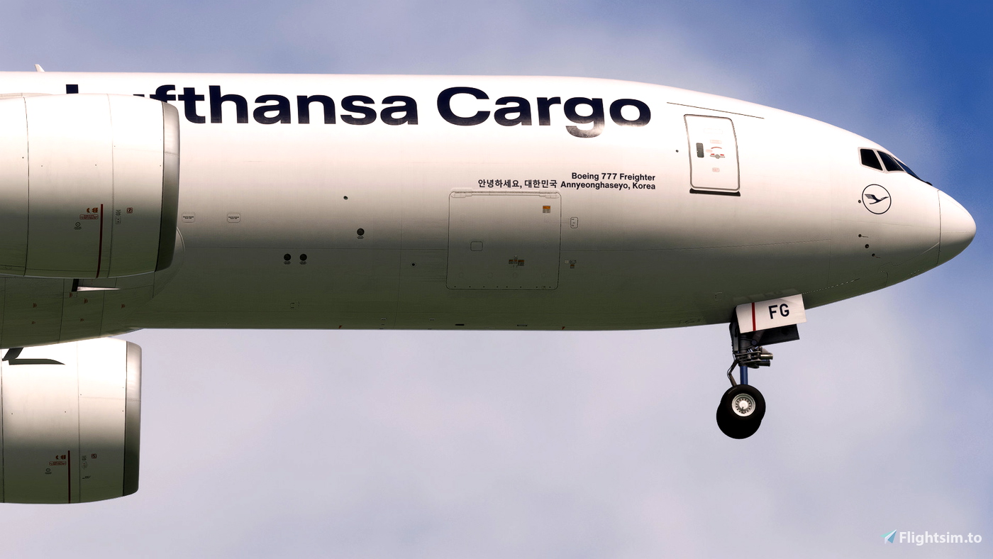 Threads - Lufthansa Cargo (D-ALFG | Sharkskin Technology) - PMDG 777-F ...