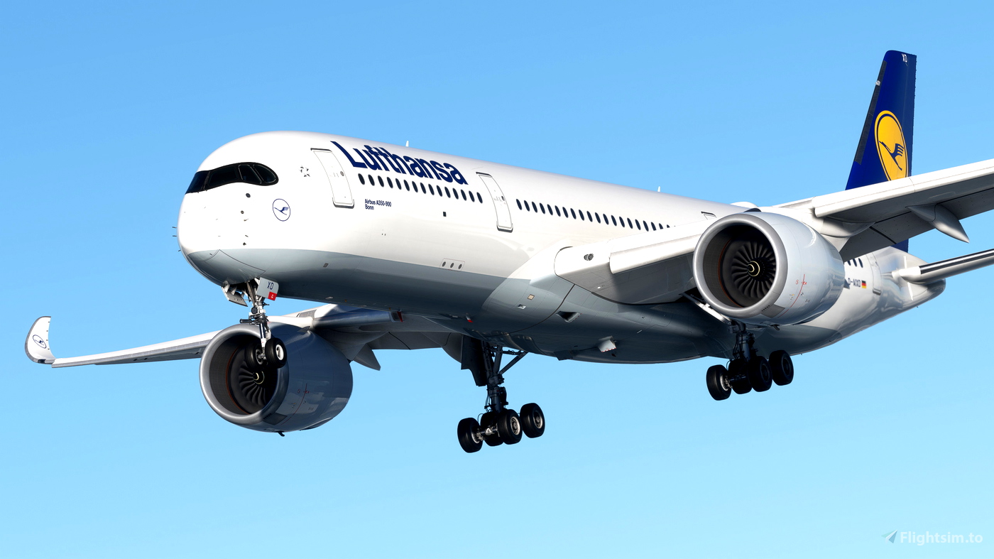 Lufthansa Classic [D-AIXD] w/ Cabin Inibuilds A350 for Microsoft Flight ...