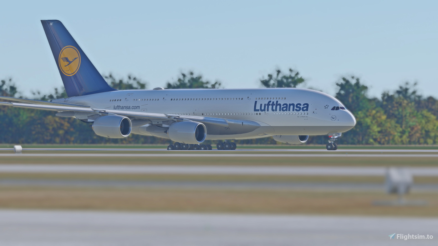 Lufthansa D-AIMF (old livery) [8K] & [4K] for Microsoft Flight Simulator | MSFS