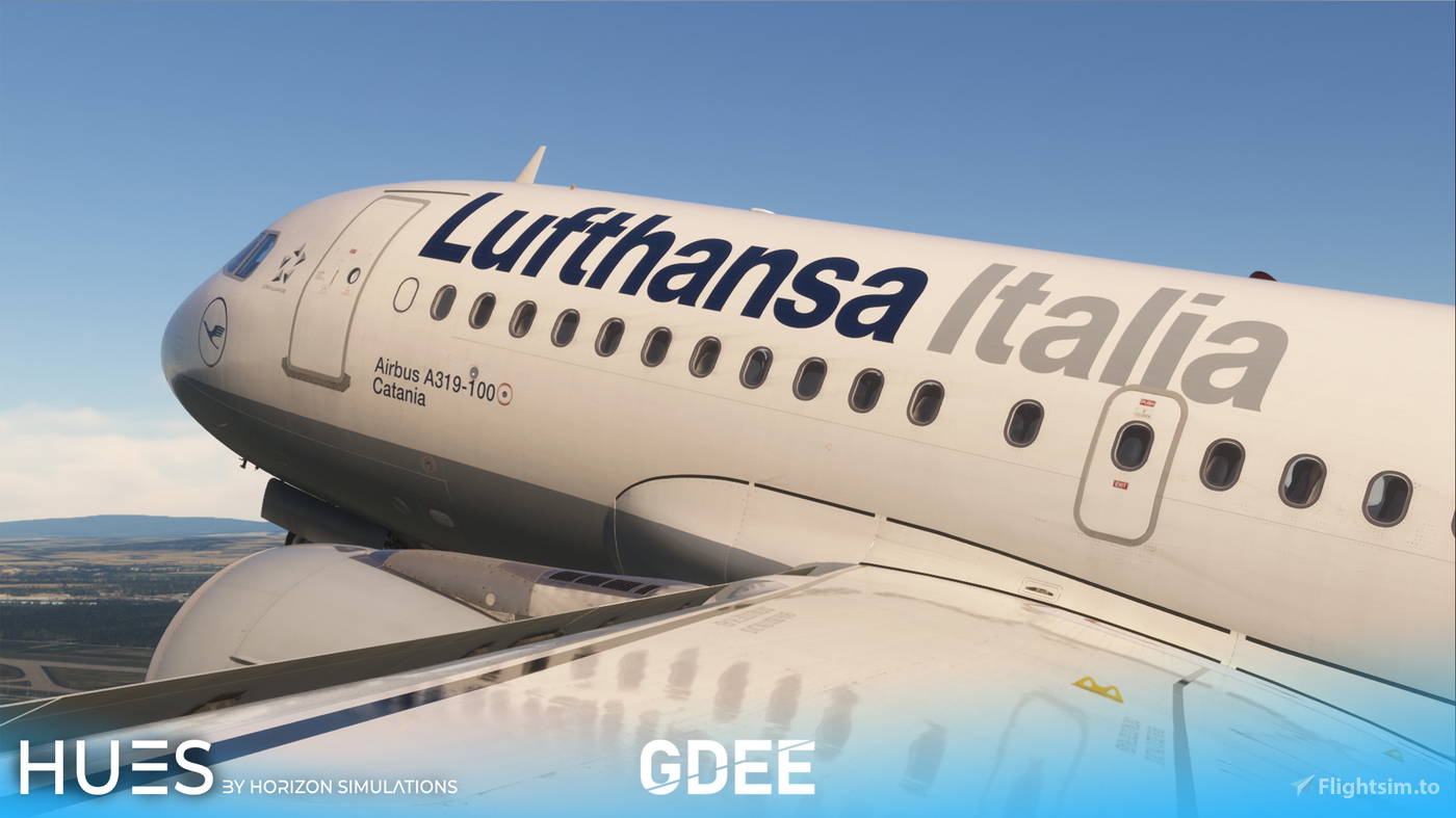 Lufthansa Italia | Fenix A319 (D-AILF) | 8K for Microsoft Flight ...