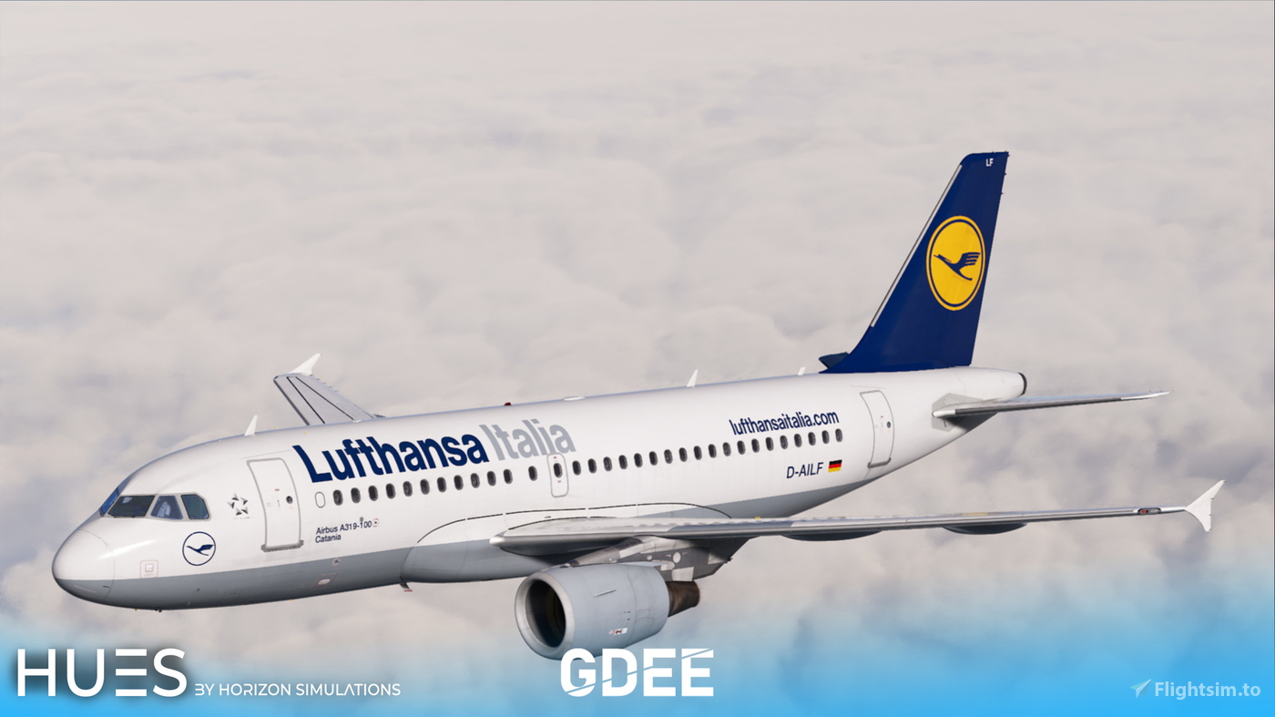 Lufthansa Italia | Fenix A319 (D-AILF) | 8K for Microsoft Flight ...