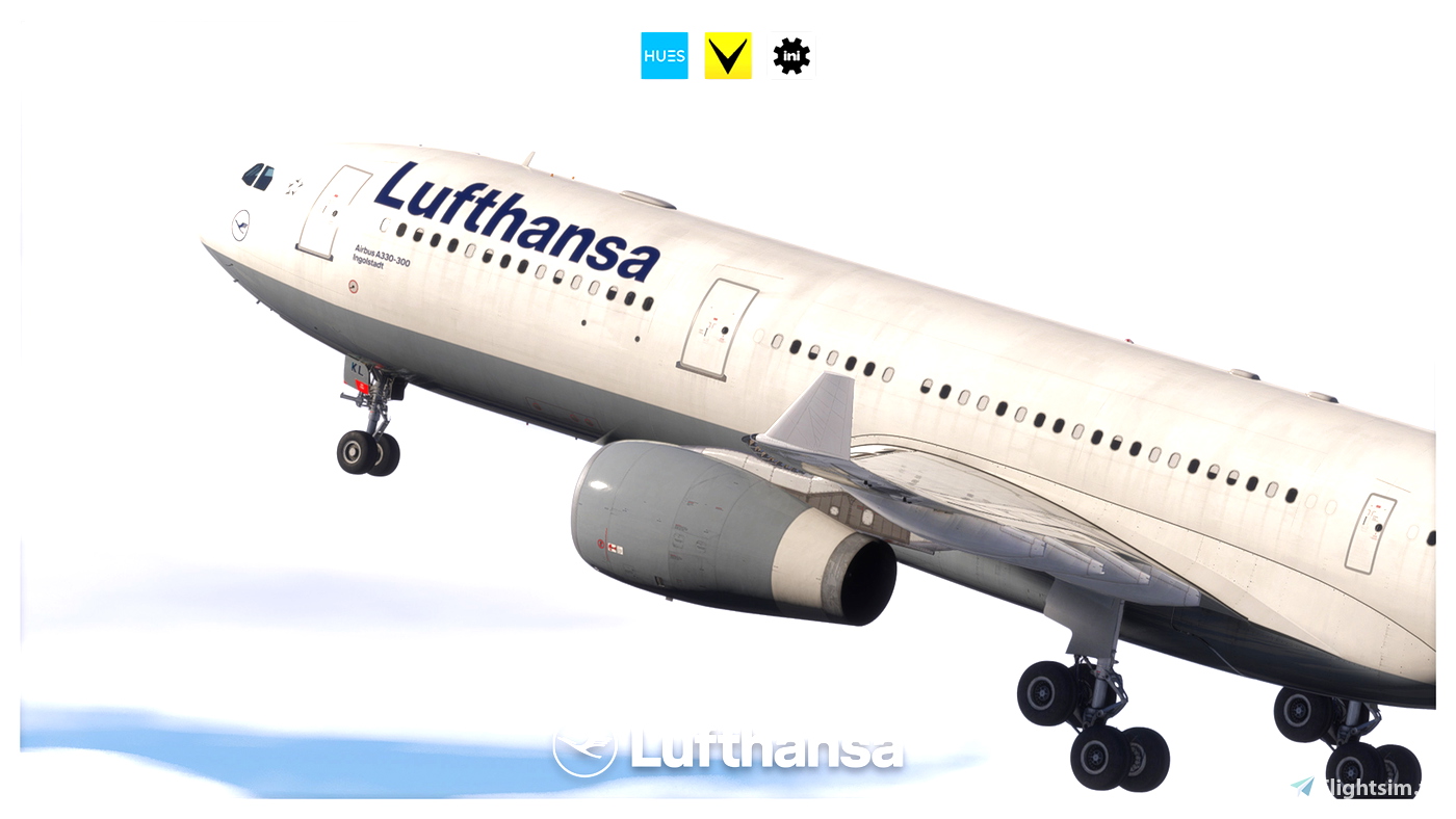 Lufthansa Old Colors Pack w/Cabin | A330-300 inibuilds/microsoft [8K ...