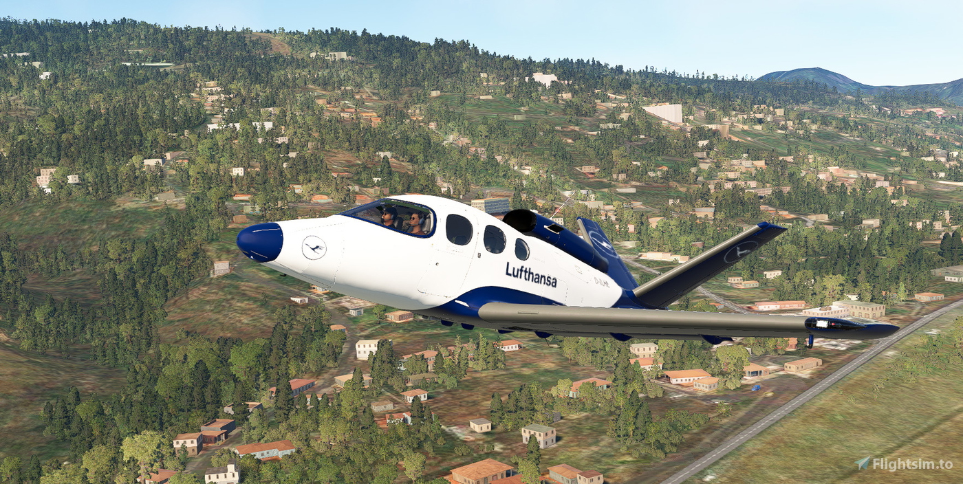 Lufthansa SF50 Visionjet のために Microsoft Flight Simulator | MSFS