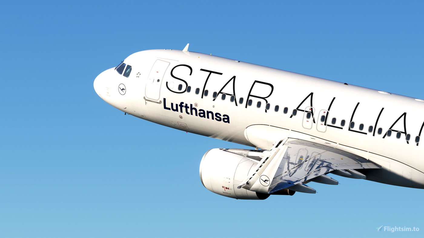 Threads - Lufthansa [Star Alliance Pack] w/Cabin Fenixsim A320 Sharklet [8K+4K] voor Microsoft ...