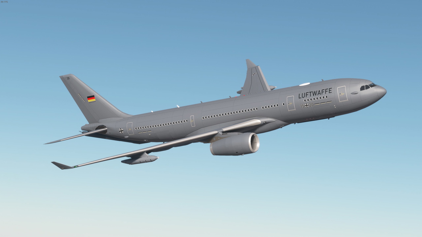 Luftwaffe (German Air Force) | A330 MRTT 15+20 för Microsoft Flight ...