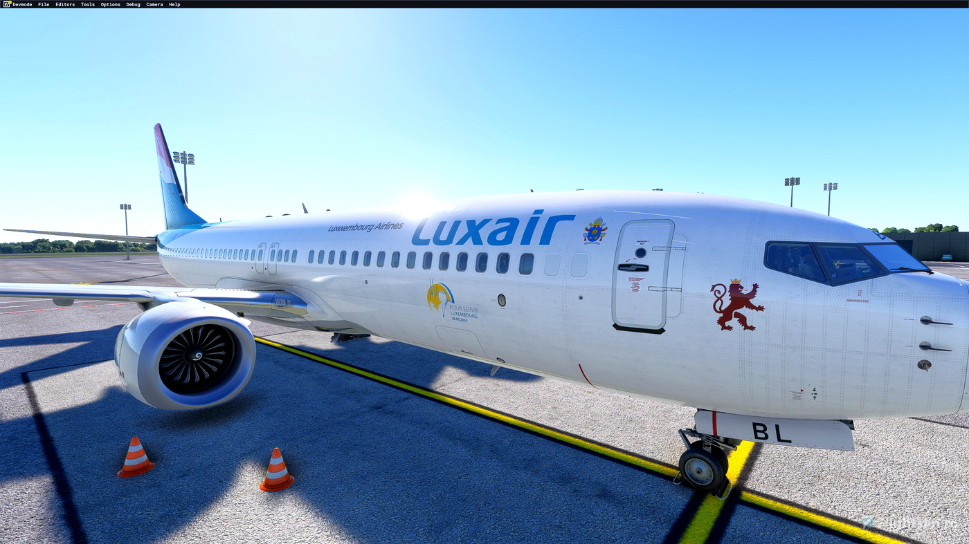 Luxair B38M Fleet Pack | iFly 737 Max | with Cabin for Microsoft Flight ...