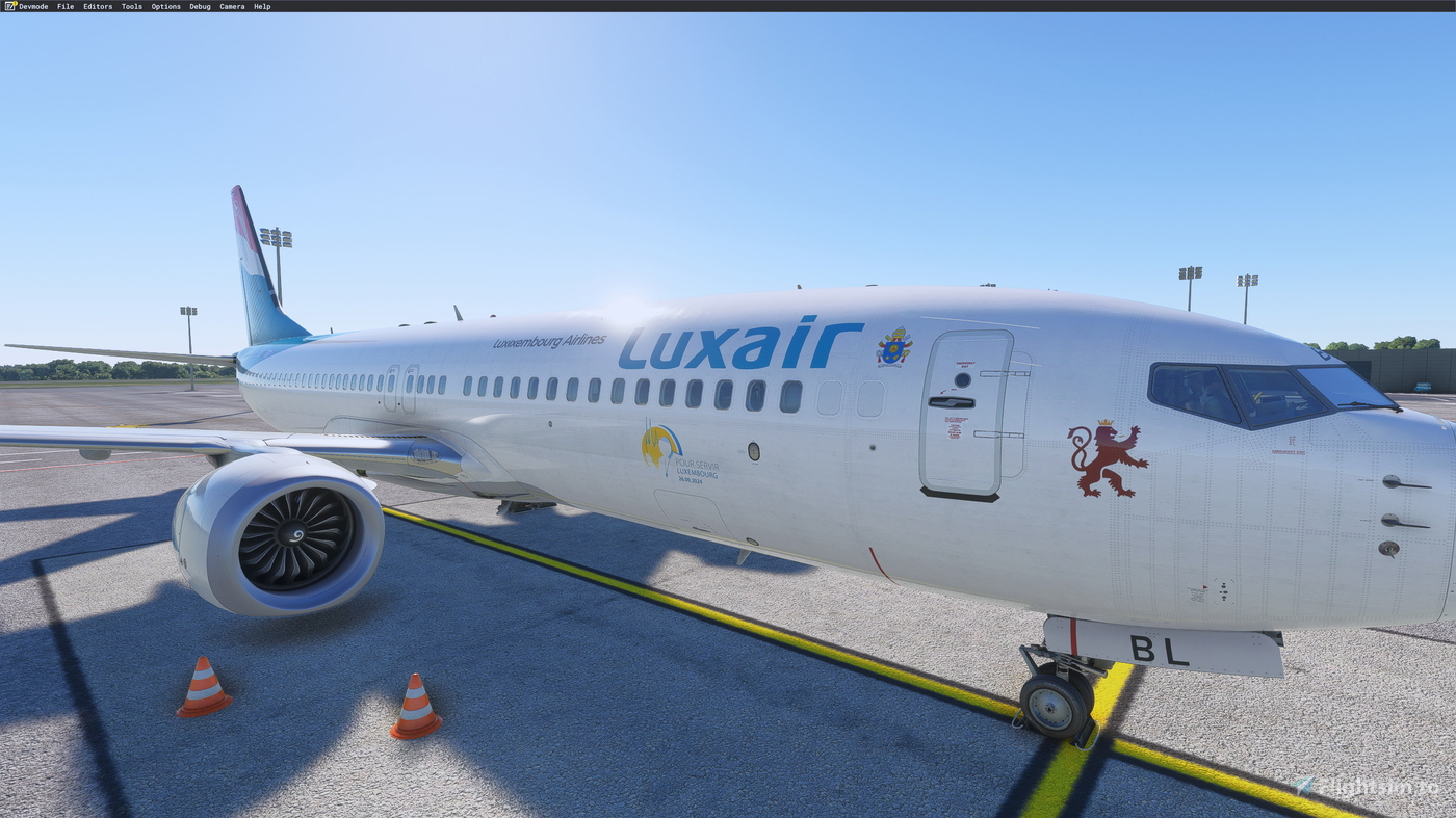 Luxair B38M Fleet Pack | iFly 737 Max | with Cabin para Microsoft ...
