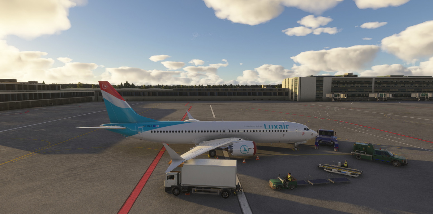 Luxair (LH-MAX/LX-LBL) | Asobo 737-8MAX のために Microsoft Flight Simulator ...
