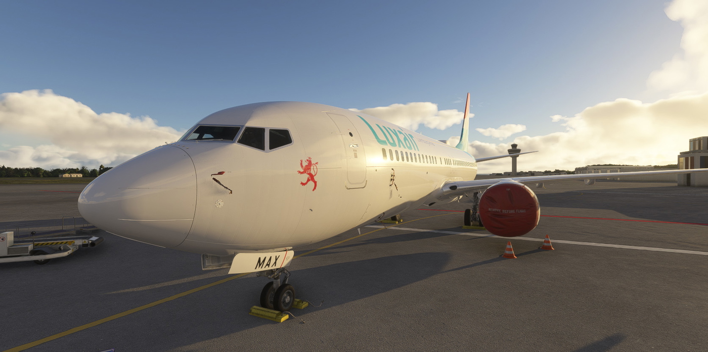 Luxair (LH-MAX/LX-LBL) | Asobo 737-8MAX のために Microsoft Flight Simulator ...