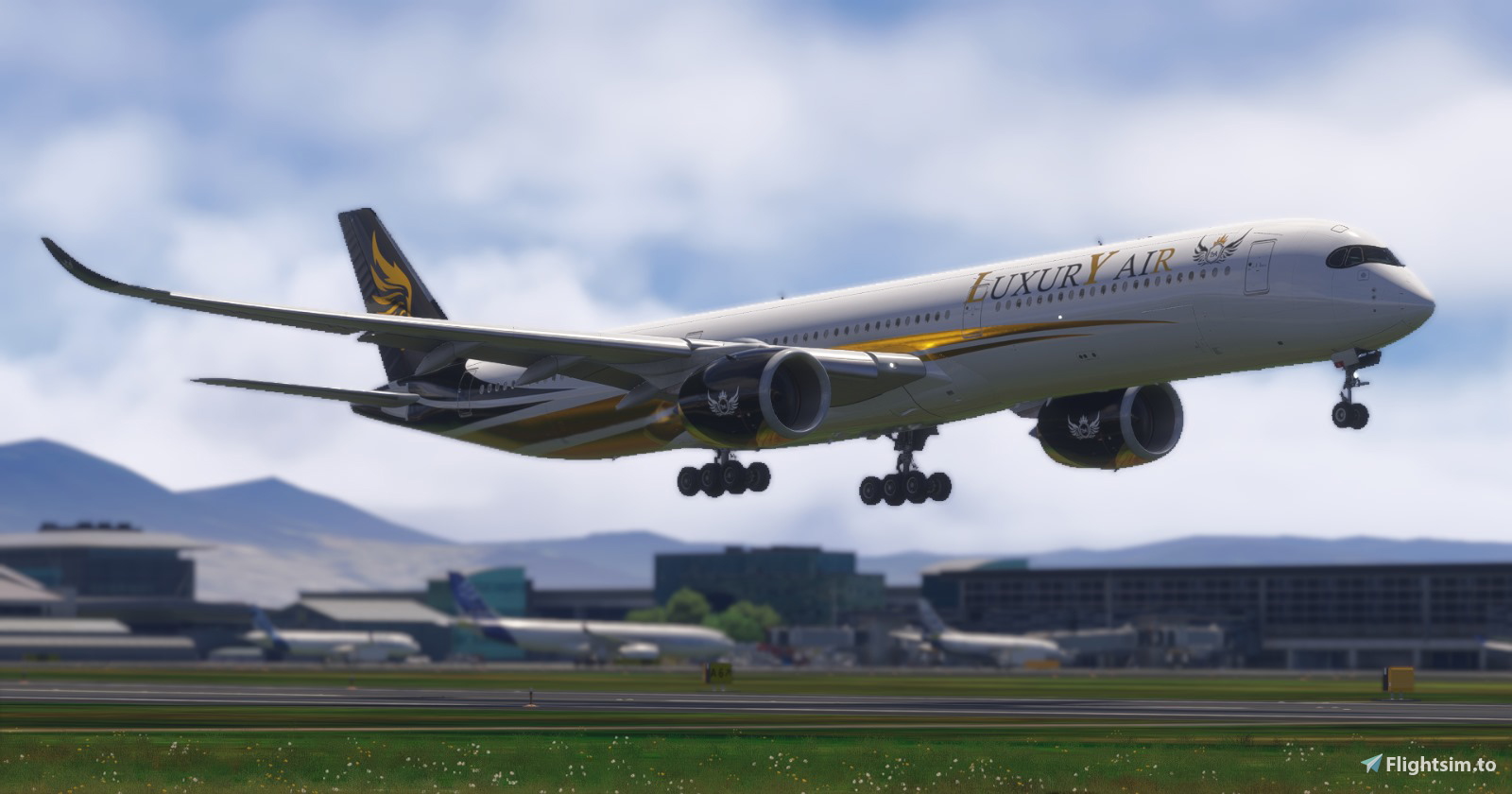 Luxury Air IVAO VA Airline A350-1000 MSFS 2024 - MSFS Add-on - Flightsim.to