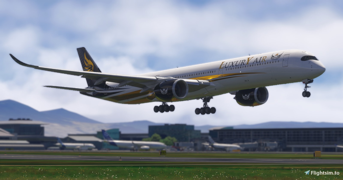 Luxury Air IVAO VA Airline A350-1000 MSFS 2024 a oldalon. Microsoft ...