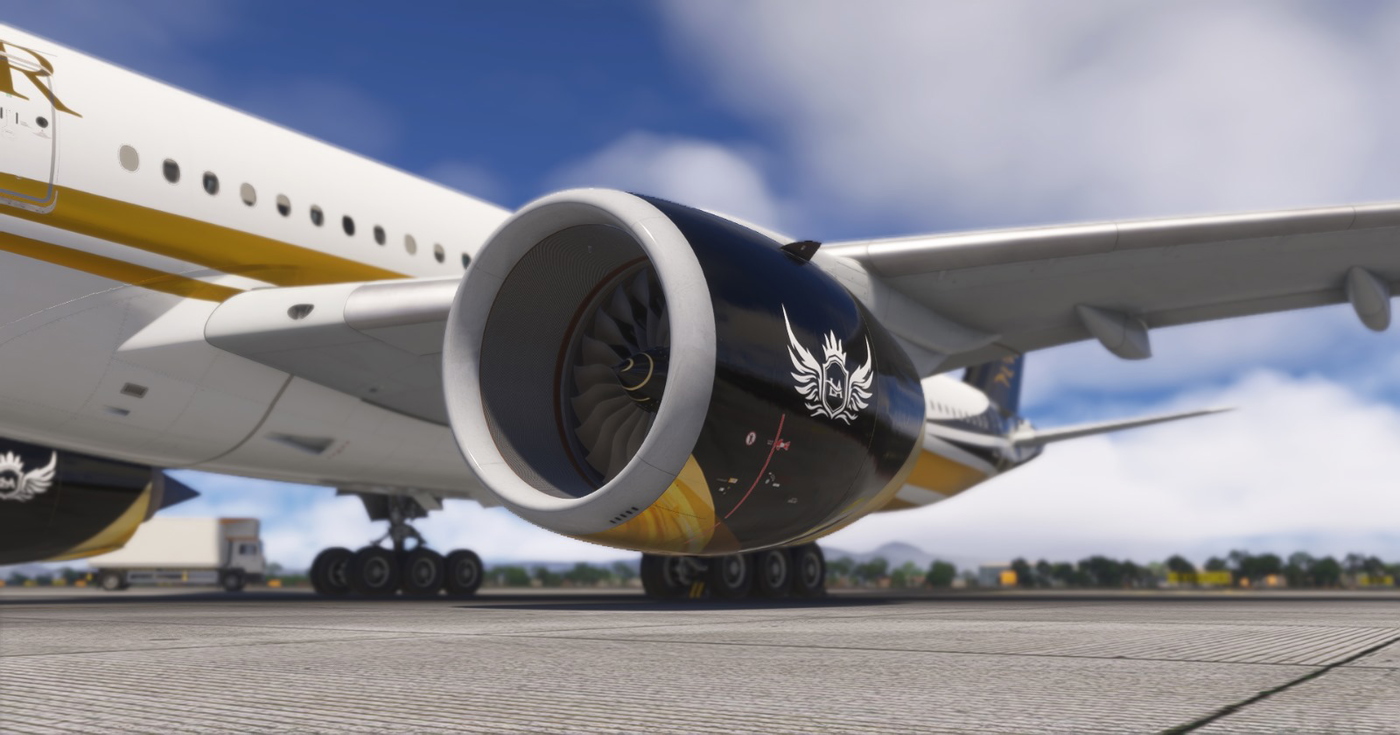 Luxury Air IVAO VA Airline A350-1000 MSFS 2024 voor Microsoft Flight ...