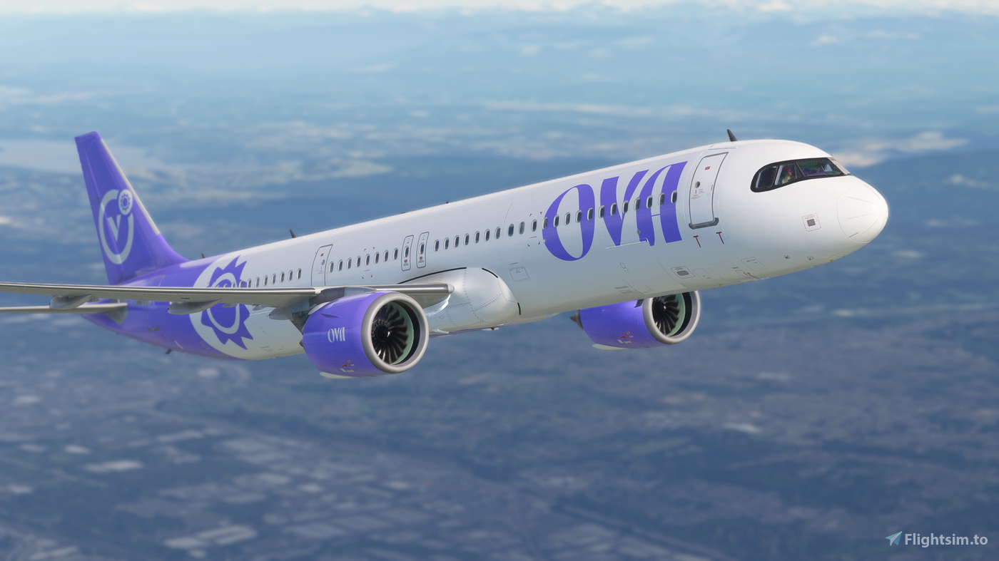 LVFR A321neo Ova Airways for Microsoft Flight Simulator | MSFS