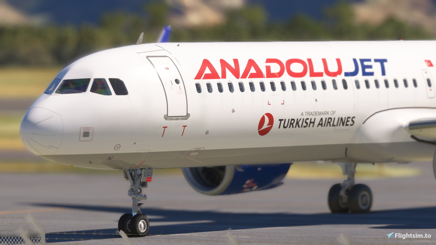 LVFR (Horizonsim) Anadolujet A321 Neo (Realistic Sharklet) voor ...