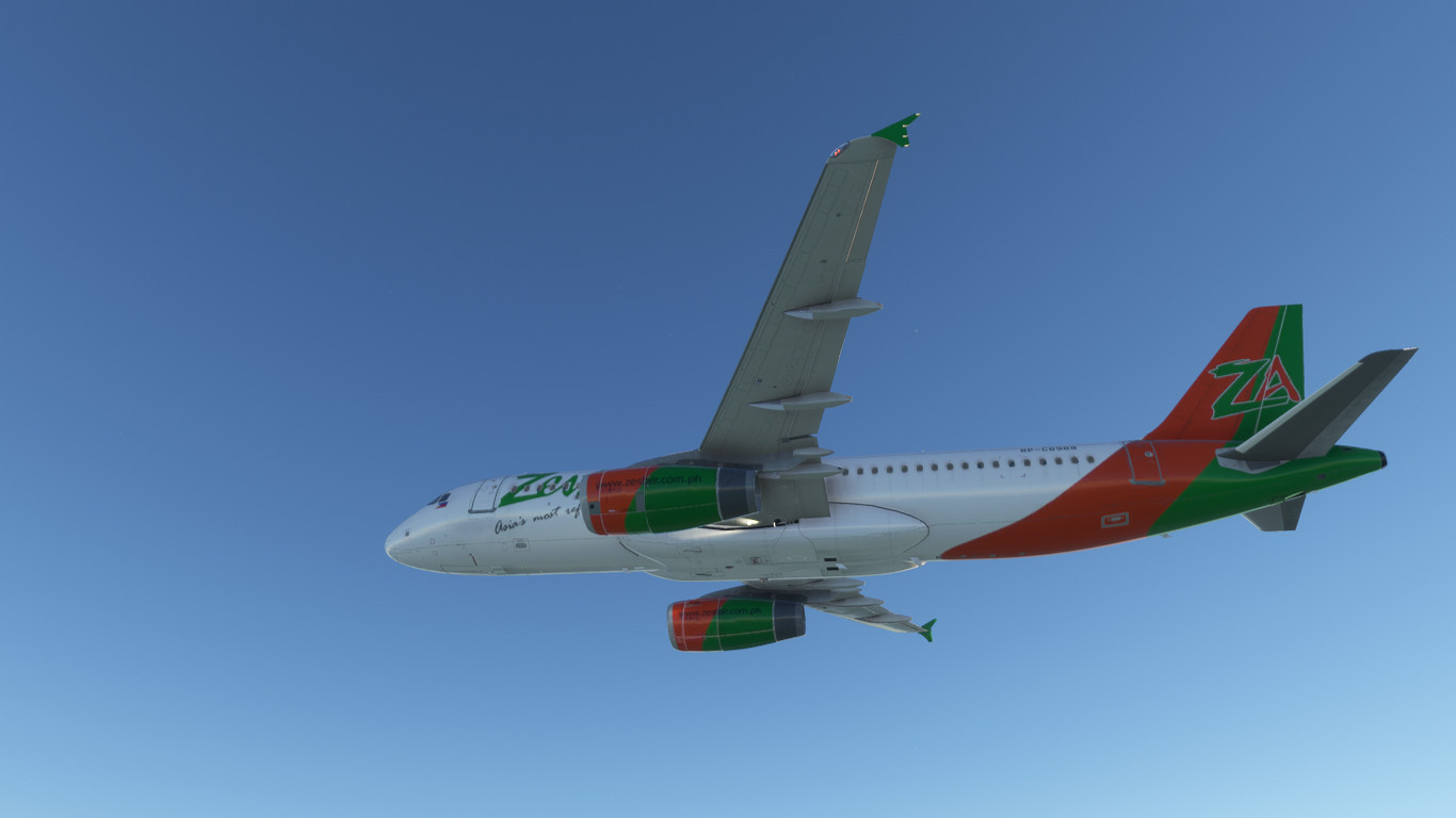LVFR/Horizon A320-232 | Zest Air (RP-C8988) for Microsoft Flight ...