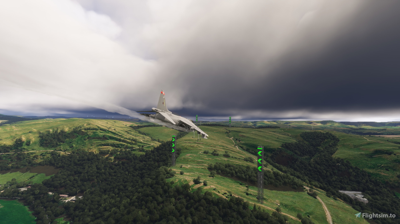 Mach Loop Challenge Gates pour Microsoft Flight Simulator | MSFS