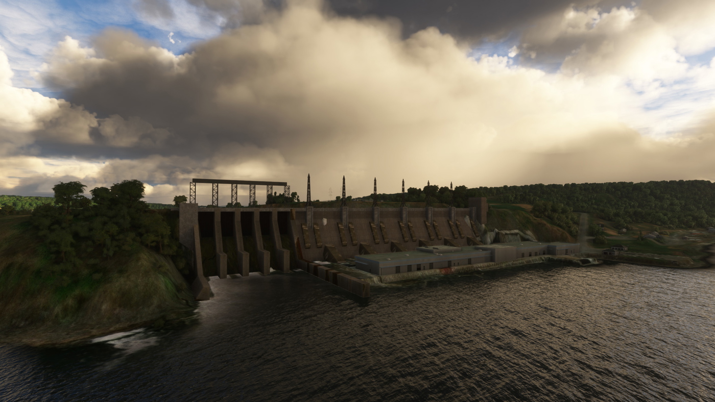 Mactaquac Dam & Area Improvements voor Microsoft Flight Simulator | MSFS
