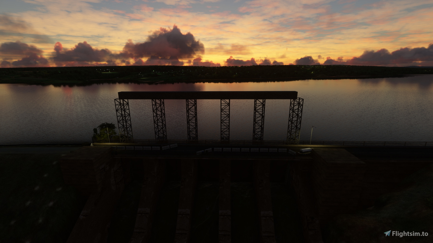 Mactaquac Dam & Area Improvements for Microsoft Flight Simulator | MSFS