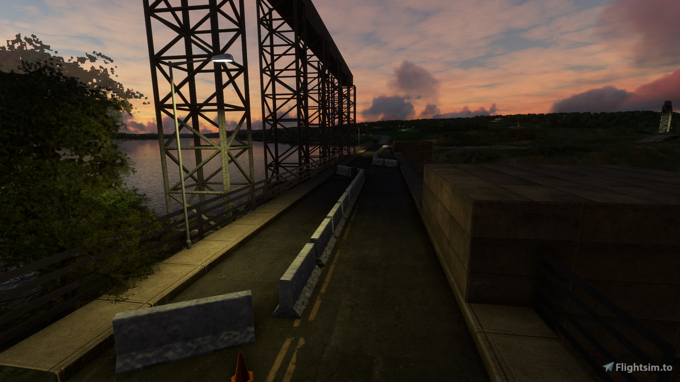 Mactaquac Dam & Area Improvements pour Microsoft Flight Simulator | MSFS