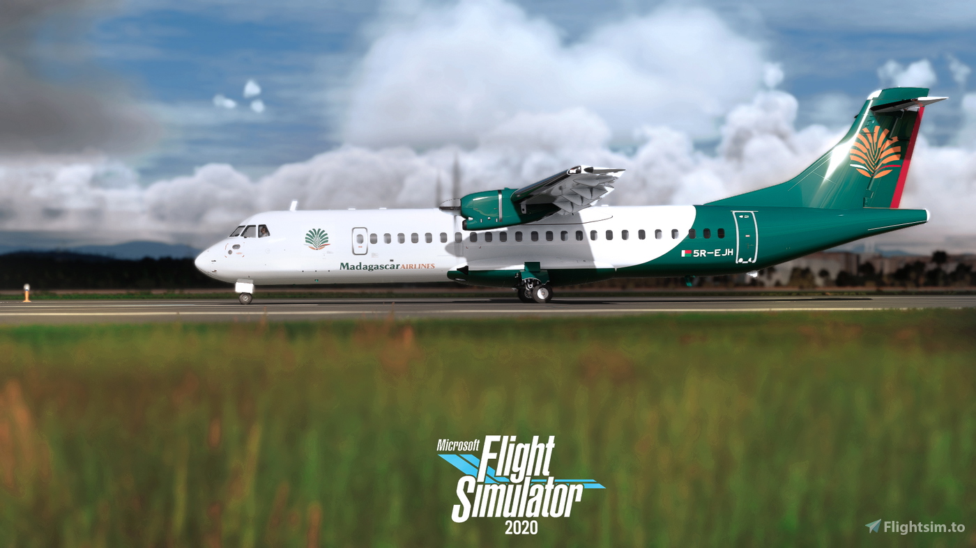 MADAGASCAR AIRLINES ATR 75-600 for Microsoft Flight Simulator | MSFS