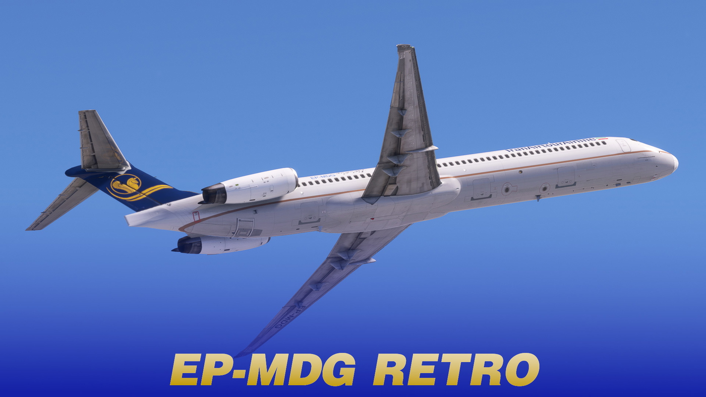 Maddog MD-82 Livery EP-MDG RETRO IranAirTour Airlines for Microsoft ...