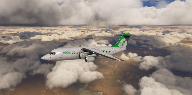 Just Flight RJ Professional Liveries for Microsoft Flight Simulator | MSFS