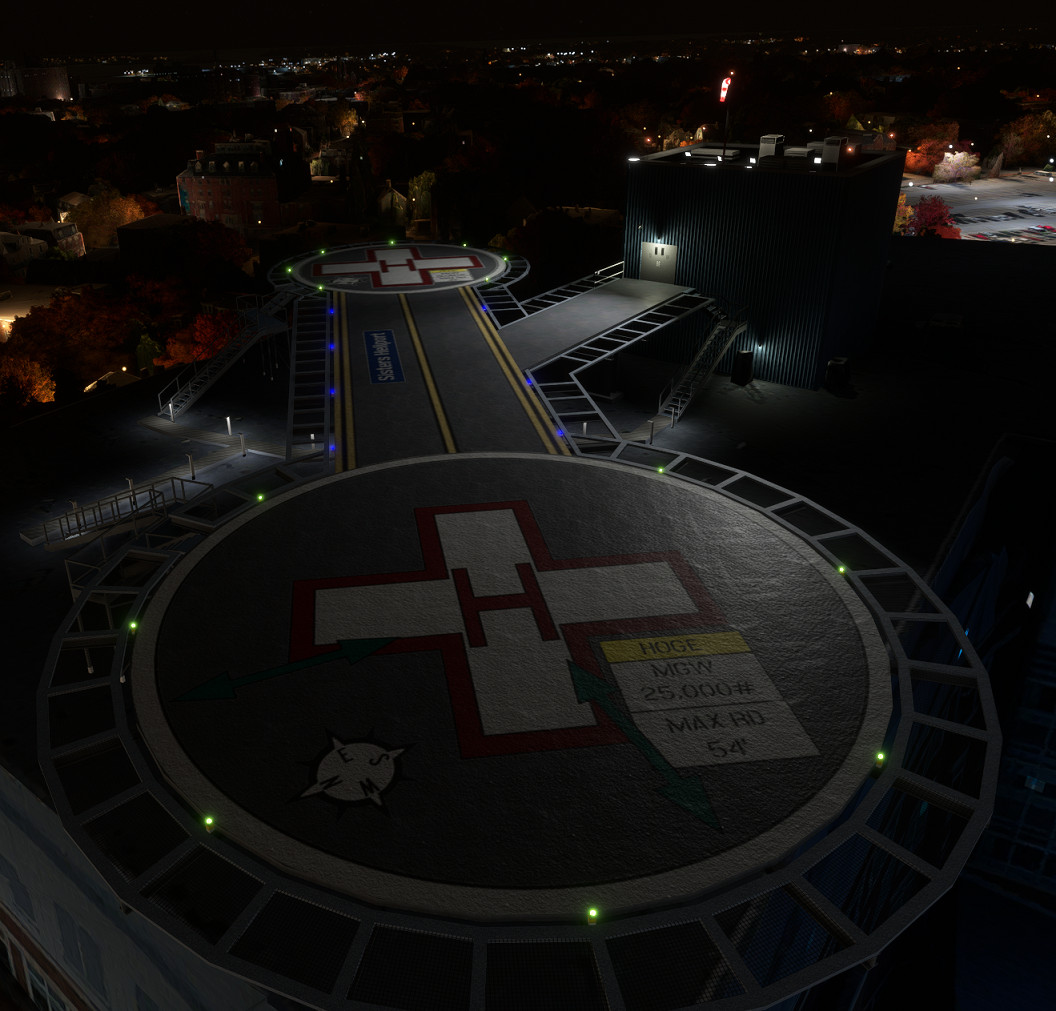 Maine Medical Center Heliport (Sisters Heliport) for Microsoft Flight ...