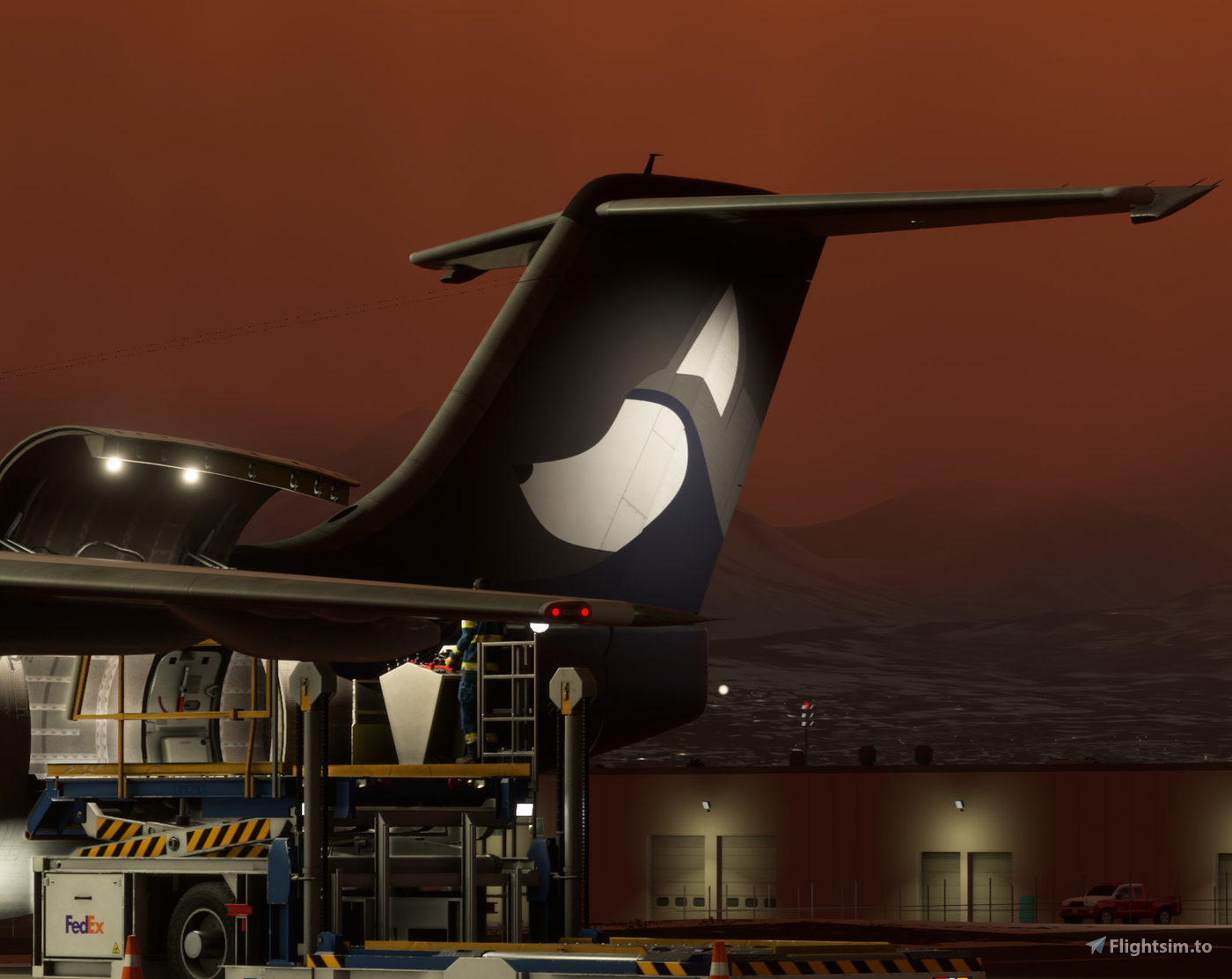 Malamute Avro Rj-100 QT für Microsoft Flight Simulator | MSFS