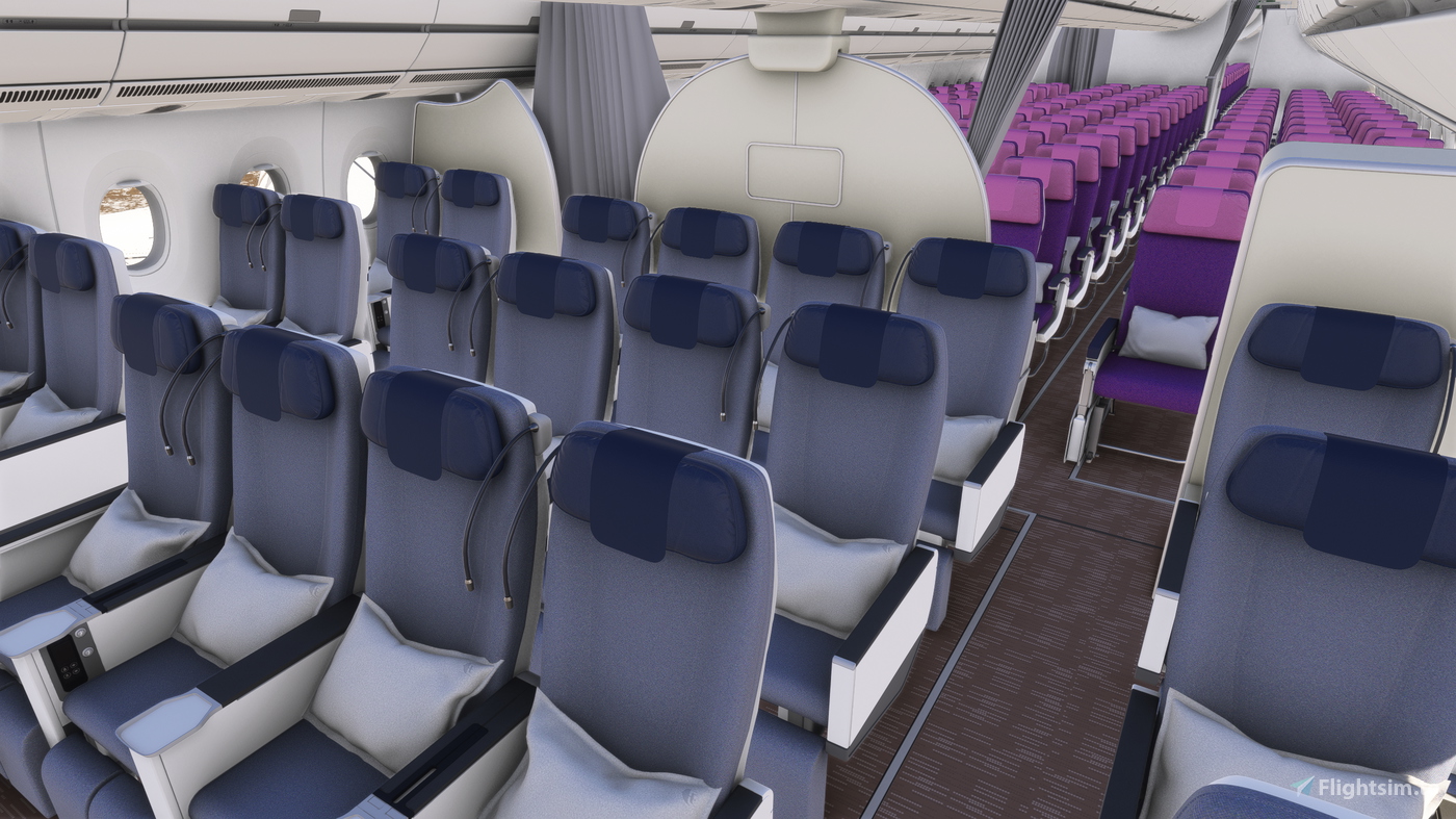 Malaysia Airlines [9M-MAB] w/ Cabin Inibuilds A350 for Microsoft Flight ...