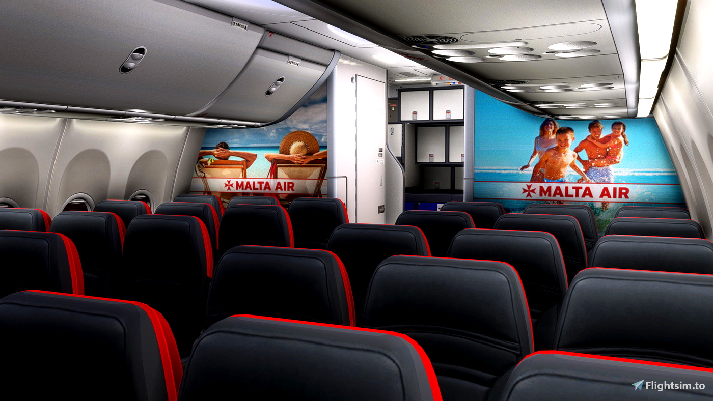 Threads - Malta Air (Fleet Pack) w/Cabin - iFly 737 MAX8 for Microsoft ...