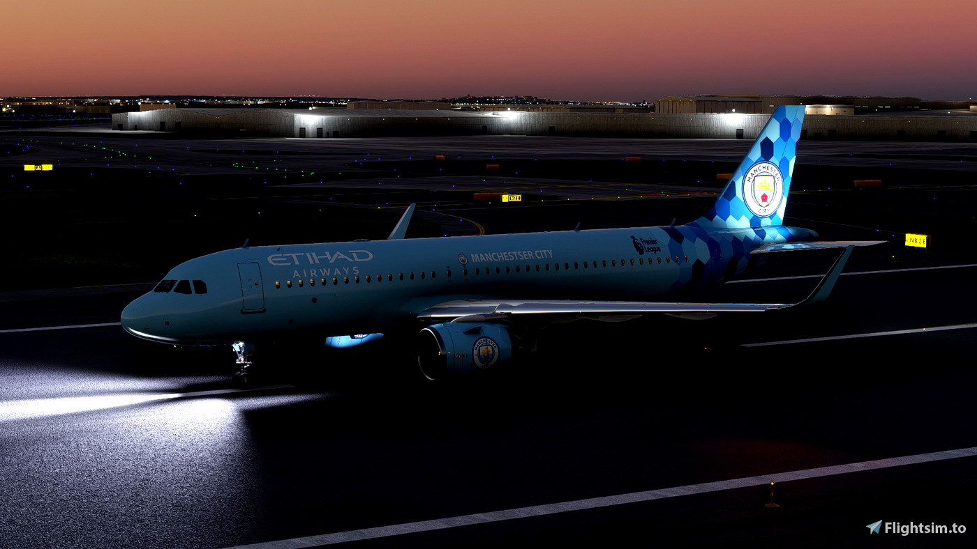 Threads - [A32NX] Etihad Airways Manchester City Livery | 4k for ...