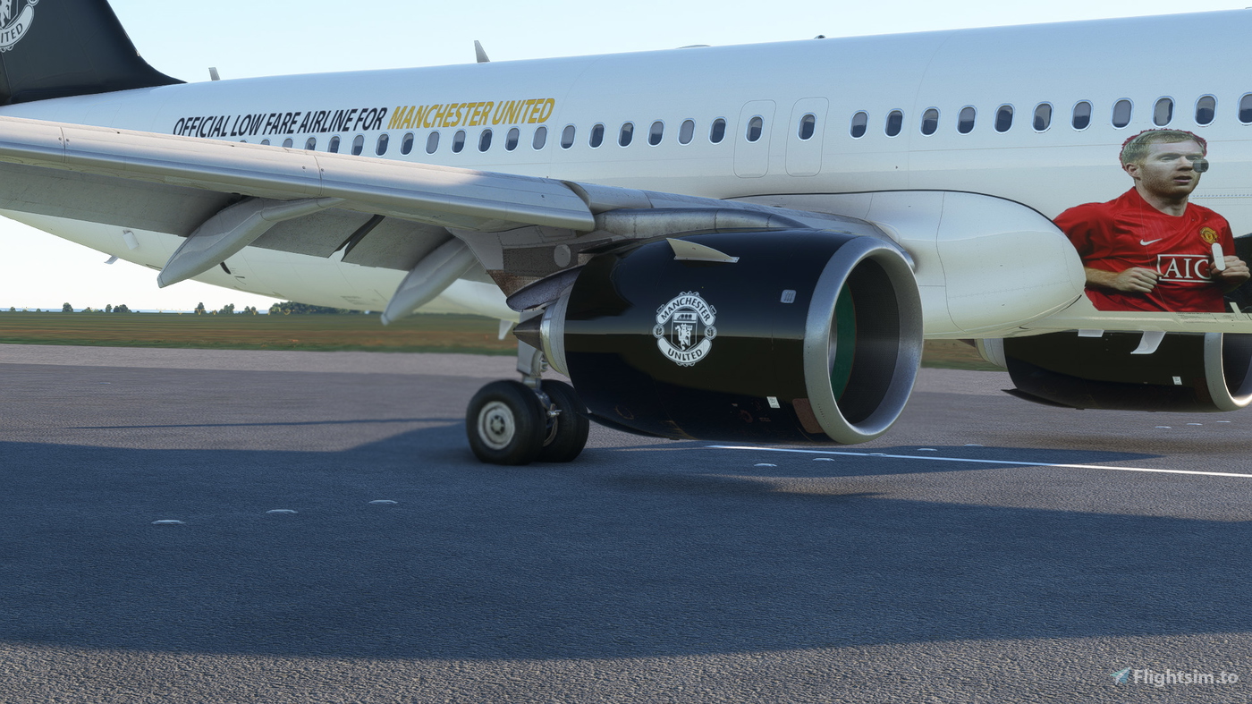 Manchester United Livery (Special) | 4k for Microsoft Flight Simulator ...
